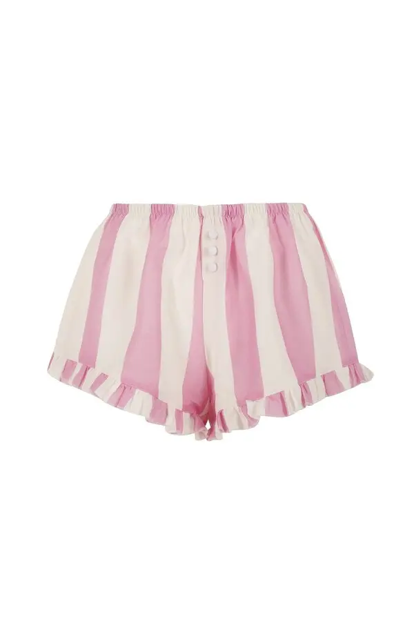 FAVETTE Shorts In Me I Trust Collection In Tencel - White