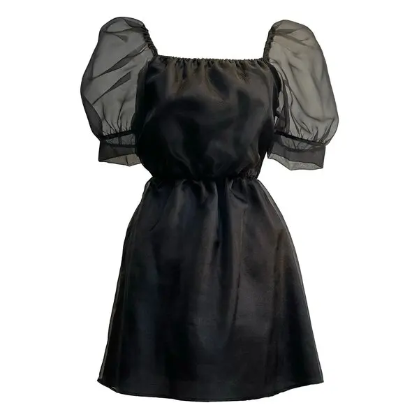 BLAISE LONDON The Parade Dress In Organza - Black