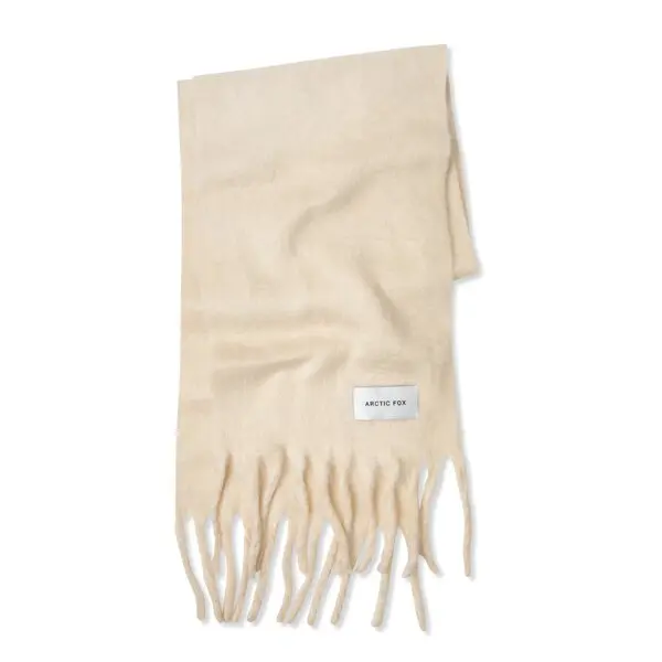 ARCTIC FOX & CO. Neutrals / The Reykjavik Scarf Off - White