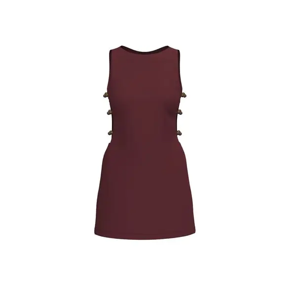 BLACKBOUGH SWIM Samara Cut-out Dress / Boho - Brown