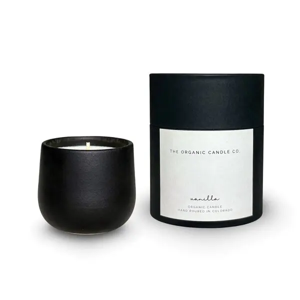 THE ORGANIC CANDLE CO. Organic Vanilla Candle