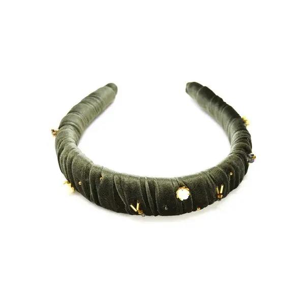 ADIBA Myrtle Handmade Headband - Green