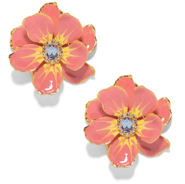 THE PINK REEF Large Peach Jewel Box - Pink