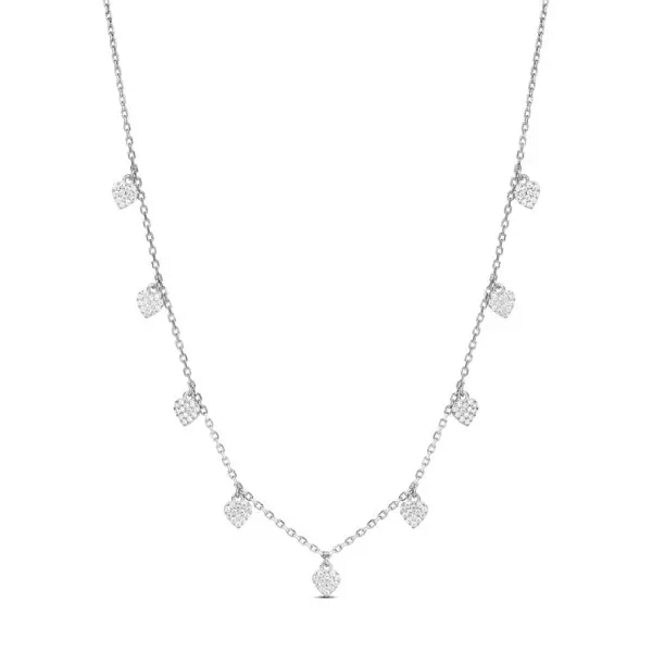 SHYMI Pave Drop Layering Necklace