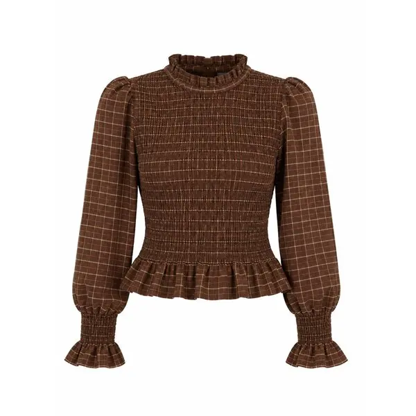 Mind Traveler Chia Alia Blouse - Brown