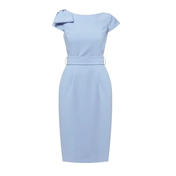 HELEN MCALINDEN Layla Forget Me Knot Dress - Blue