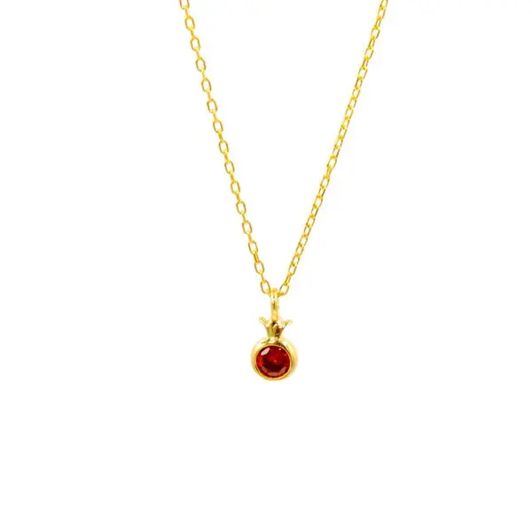 1610ISTANBUL Harem Garnet Necklace