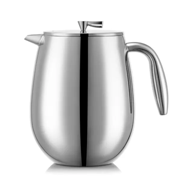 BODUM Neutrals Columbia Coffee Maker Double Wall Chrome - Brown
