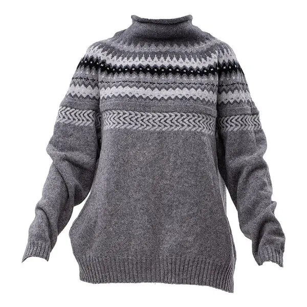 MAISON BOGOMIL Icelandic Sweater - Grey