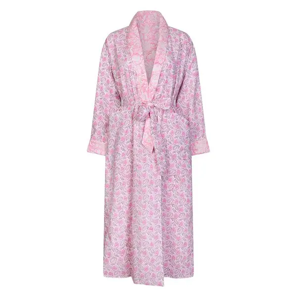 NOLOGO-CHIC Rosebud Reversible Robe Cotton - Pink