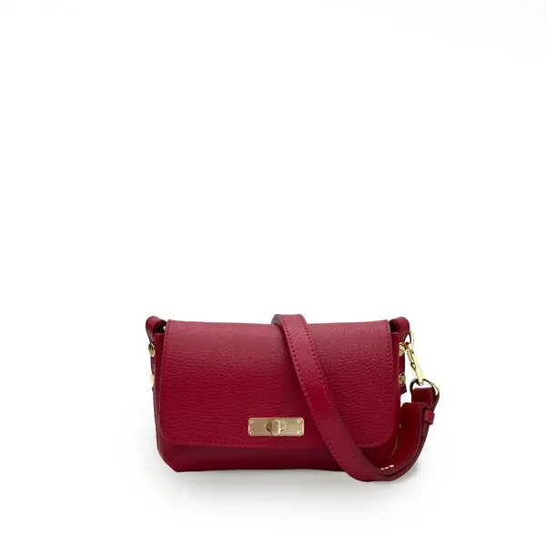 APATCHY LONDON The Maisie Mini Leather Bag - Red
