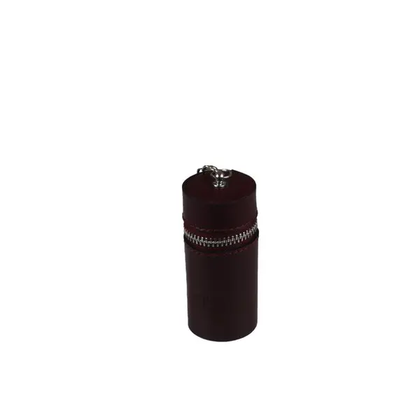 F3ROG BY RANA Burgundy Lipstick Case Keychain - Red