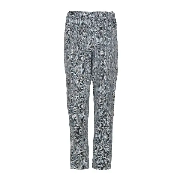 CONQUISTA Print Tapered Pants - Blue