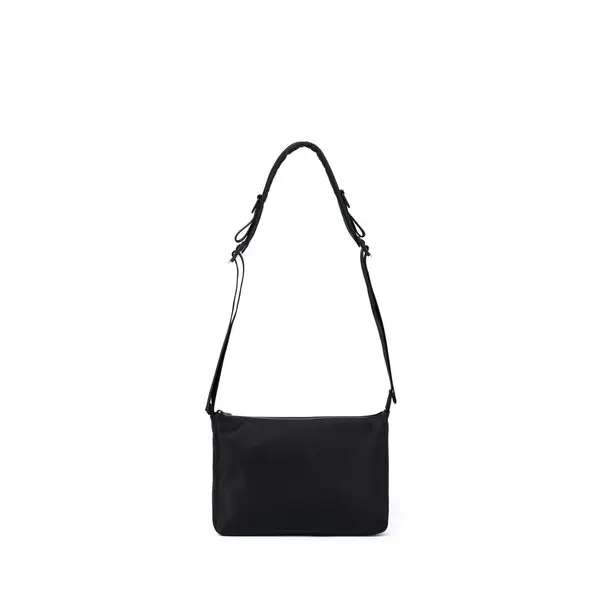 HAH ARCHIVE Round Stitch Crossbody Bag M Edition - Black