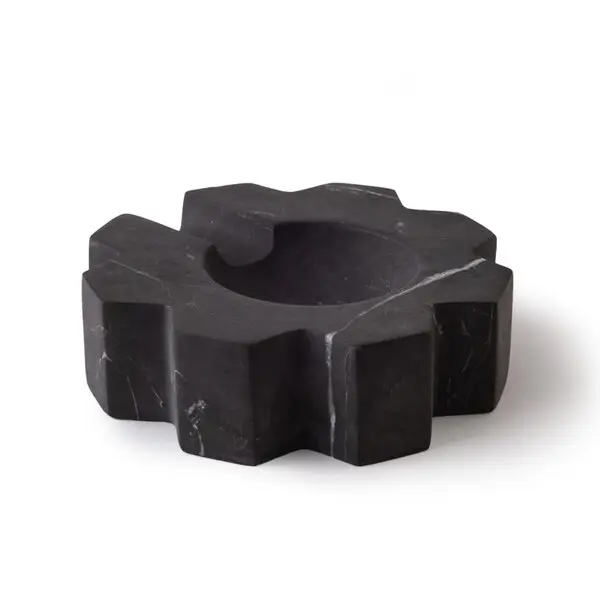 And Jacob Tauro Ashtray Cigar Marble - Black