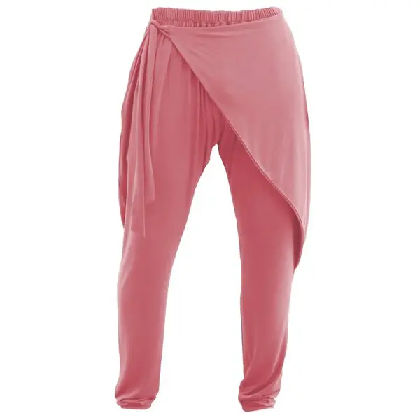 CARLTON JONES Bamboo Wrap Pant Homme & Purple - Pink