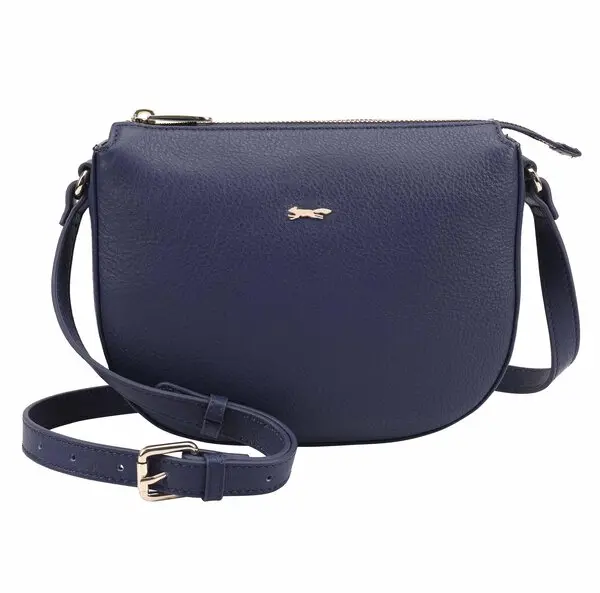 PAUL COSTELLOE Hazara Leather Crossbody Bag Iris