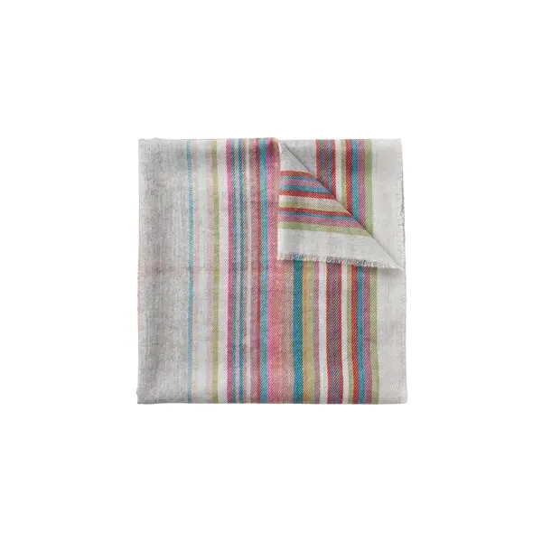 Adrift Clothing Homestead Plaid Scarf - Grey