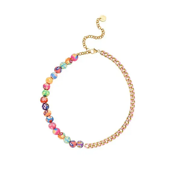ADRIANA PAPPAS DESIGNS Flower Power Necklace - Yellow