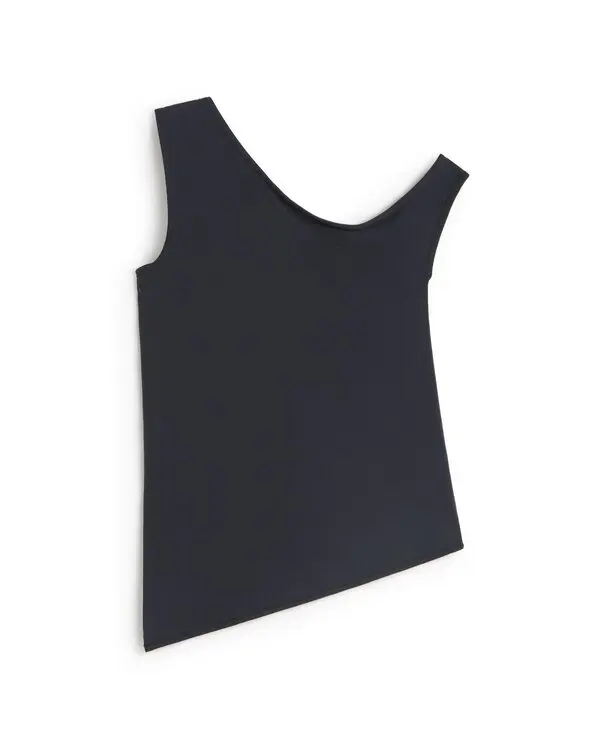 THINKING MU Asymmetrical Top Zohar - Black
