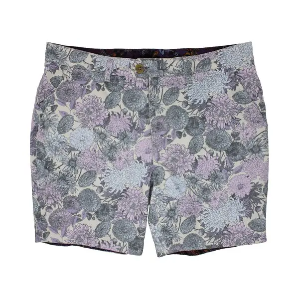 LORDS OF HARLECH John Lux Mums Floral Lavender - Orange