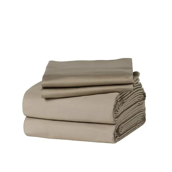 CANADIAN DOWN & FEATHER COMPANY Sheet Set Four Piece, Us King / Uk Super King Dune - Grey