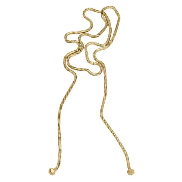 ZEWORKS Brassghetti Regular Chain Necklace - Gold