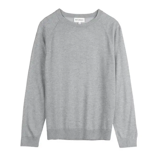 BEL CASHMERE Chelsea Cashmere And Silk Sweater - Grey