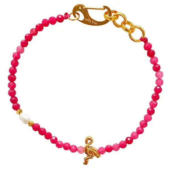 SMILLA BRAV Flamingo Bracelet - Pink