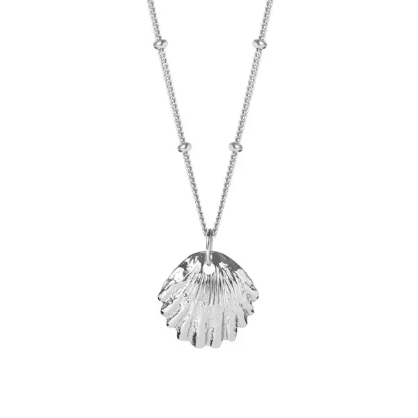 MURU Shell Necklace - Silver