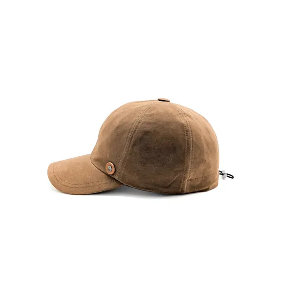 DORIA 1905 Safari Rainproof Fabric Baseball Cap - Brown