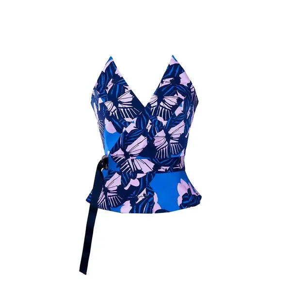 EMMA WALLACE Marieanne Top - Blue