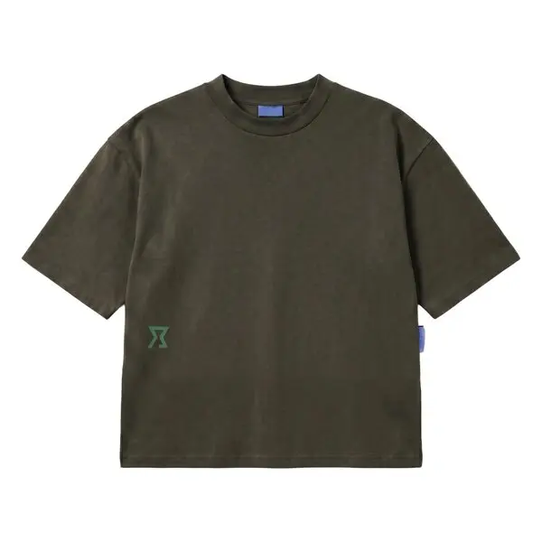 ACHILLES AND THE TORTOISE Logo Tee Forest - Green