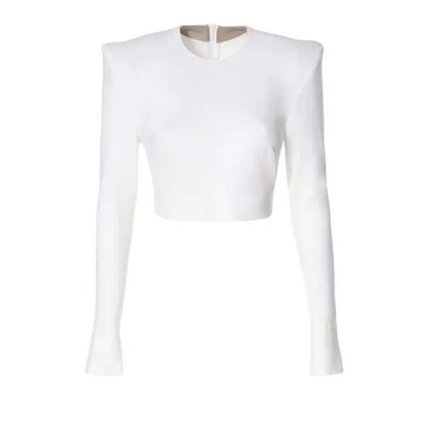 AGGI BY HALEWSKI Zoey Ecru Top - White