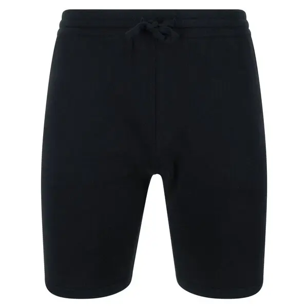 PAUL JAMES KNITWEAR Midweight Allessio Cotton Knitted Shorts - Black
