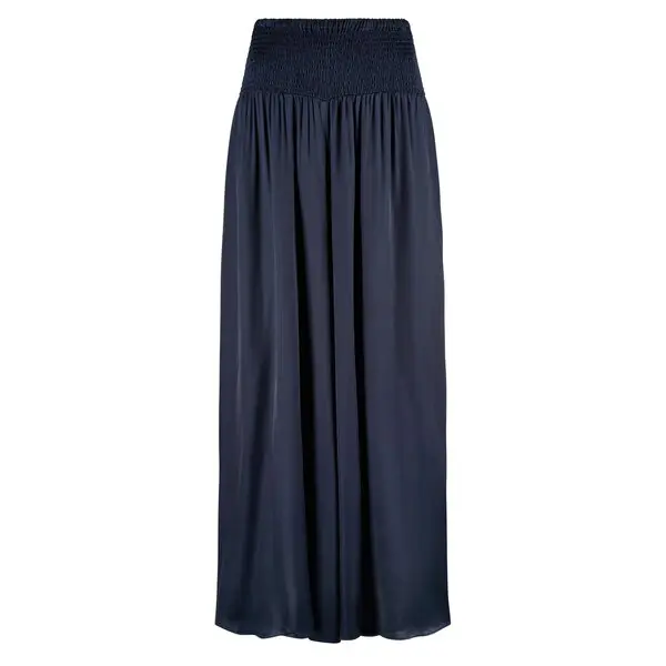 TRAFFIC PEOPLE Any Mot Now Navy Aurora Wide Leg Trousers - Blue