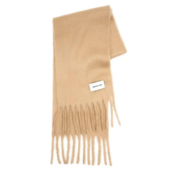 ARCTIC FOX & CO. Neutrals The Reykjavik Scarf Pinecone Beige - Brown