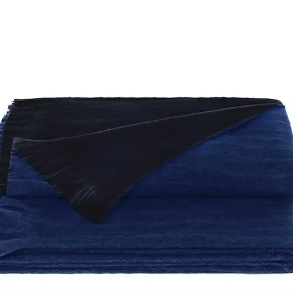 ALPACA LOCA Double Plaid Royal & Cobalt - Blue