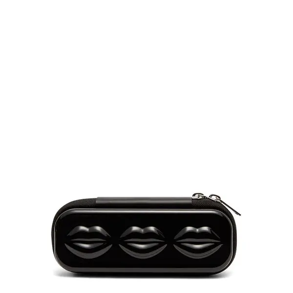 Lulu Guinness Lips Spexi Glasses Case - Black