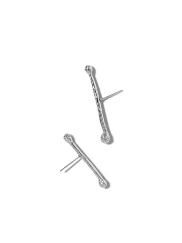 JAREDJAMIN Stix Post Earrings - Silver