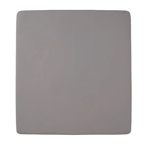 PURE PARIMA Sateen Fitted Sheet Charcoal - Black