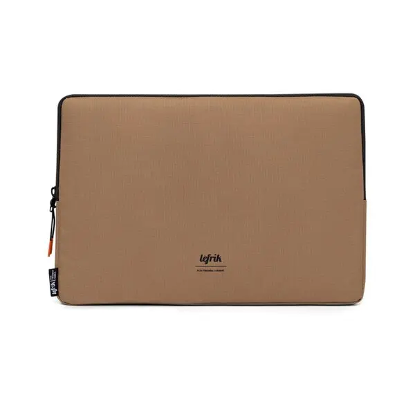 LEFRIK Capture Fifteen Laptop Case Camel - Brown