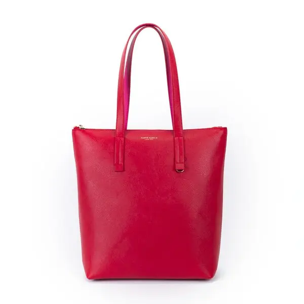 CAMPO MARZIO ROMA 1933 Cameron Vertical Bag Cherry Fuchshia - Red