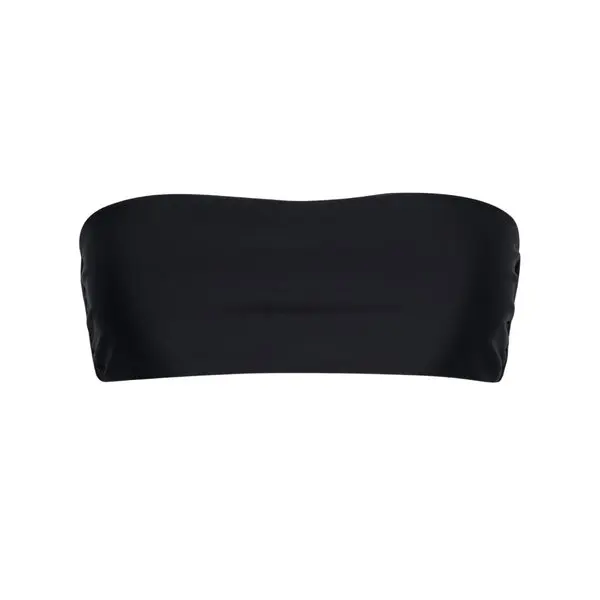 PLAYALUXE Santorini Seamless Bandeau Bikini Top - Black