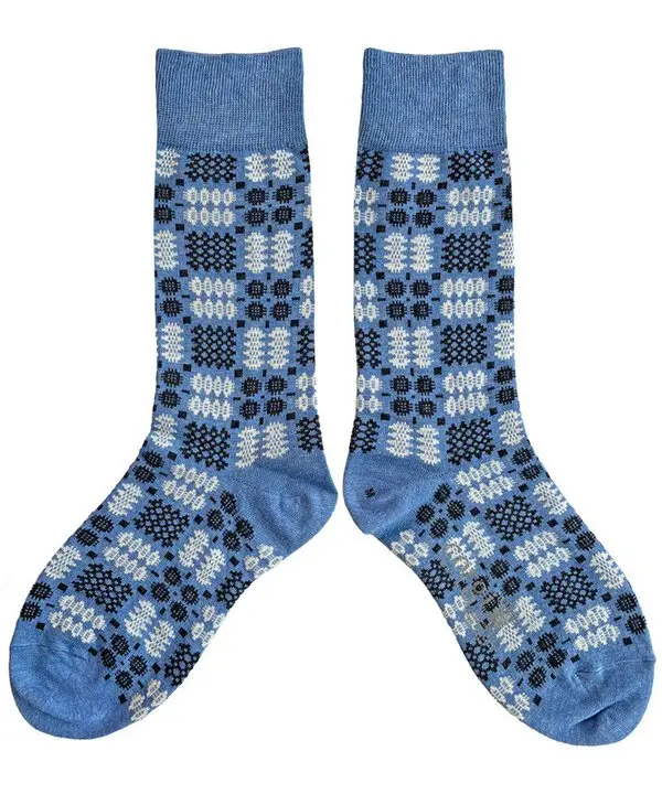 MABLI Carthen Socks Chambray - Blue