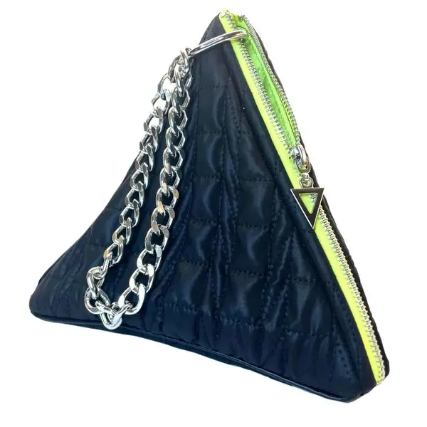 MIRIMALIST Triangle Puff Bag - Black