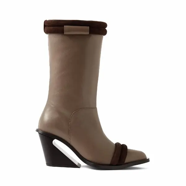 FARRAGO Brown / Black Thalia Boot Truffle Caf - Brown/black