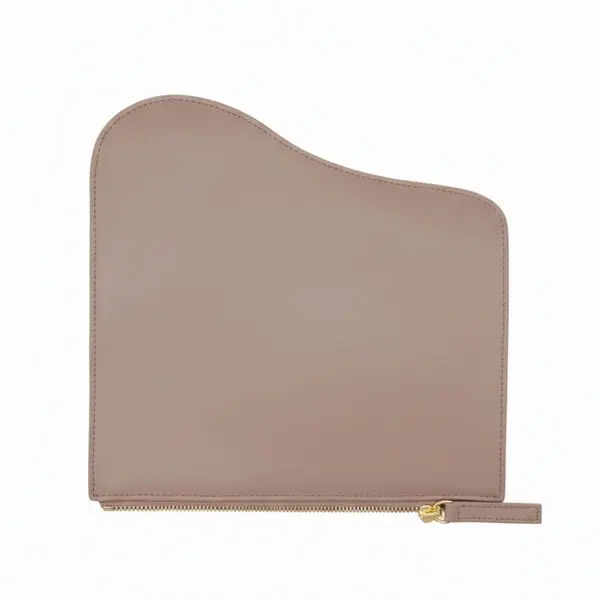 RISEMBERG Modular Leather Flap In Blush - Pink