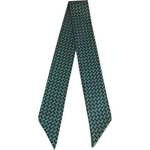 LAZYJACK PRESS The Belvedere Scarf: All Tied Up - Blue