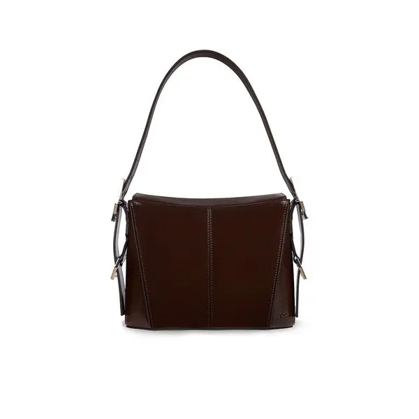 PREV Brown / Red Kiara Midi Deep Plum
